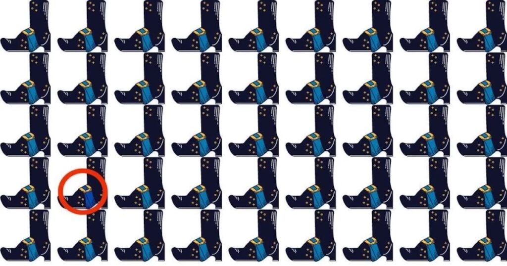 Odlišný střevíc odhalí do 7 vteřin jen nejtalentovanější čtenáři